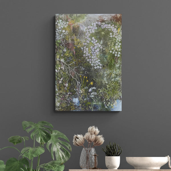 Lambagras og bláberjalyng - Björk Tryggvadóttir | Apolloart